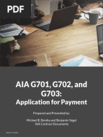 G702 AIA Template | PDF | Subcontractor | Private Law