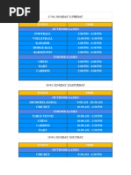 DSO Selection Schedule 2025-26 | PDF