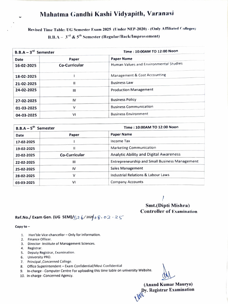 TimeTable_602678576 | PDF | Economies | Business