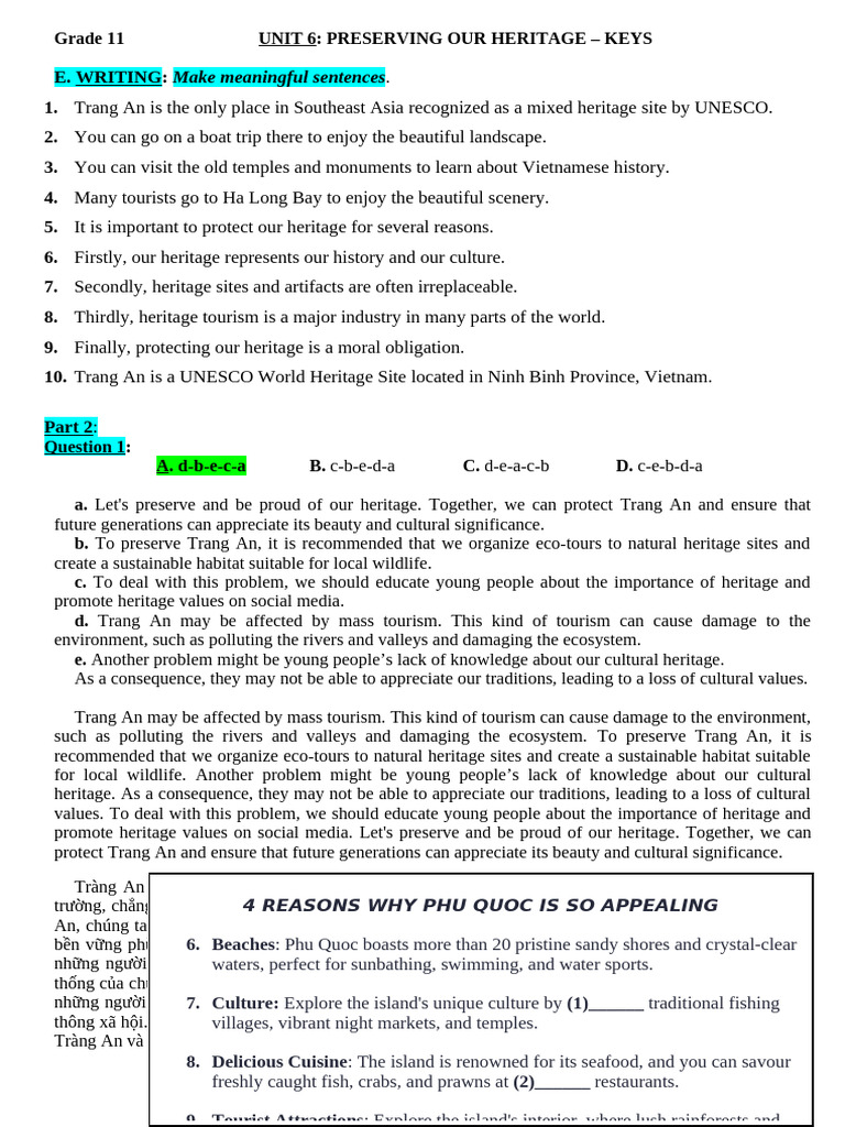 11 Writing 6 | PDF