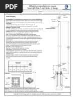 Anchor Bolt Template Matrix Guide | PDF | Anchor | Screw
