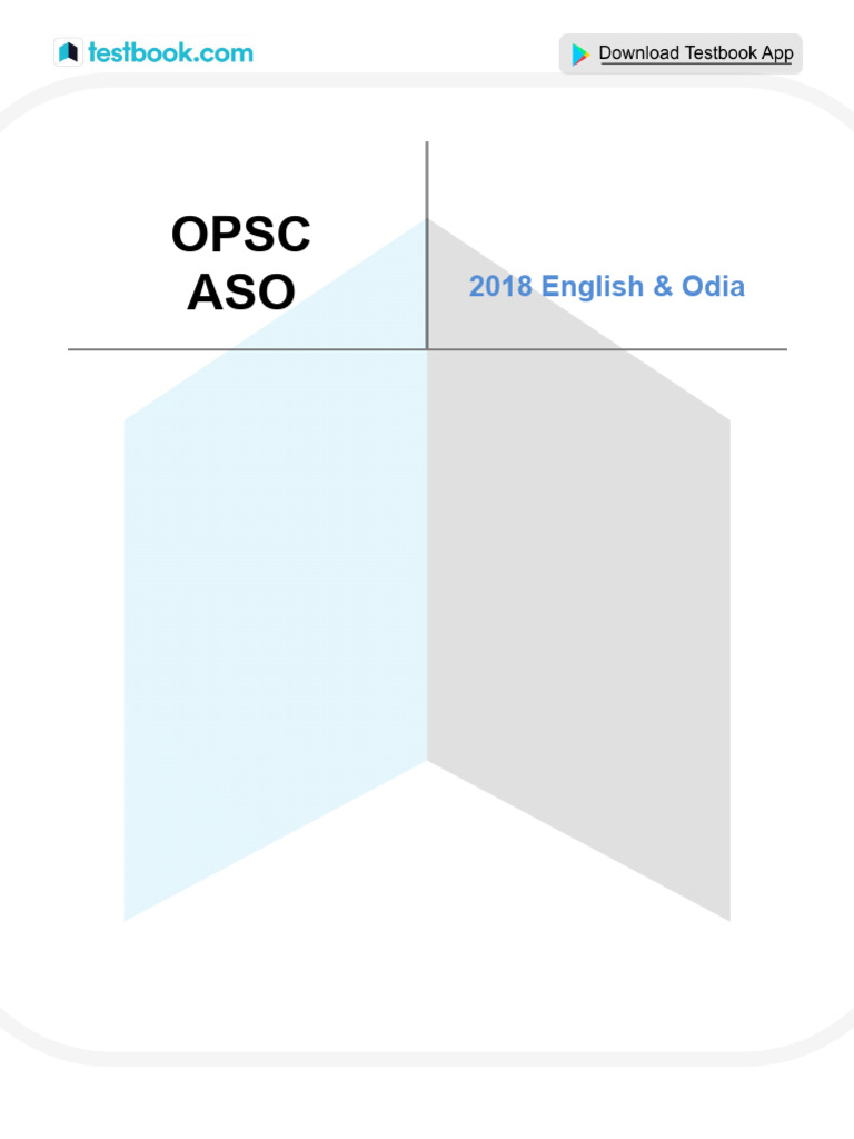 OPSC ASO 2018 English & Odia - English - 1630937508 | PDF