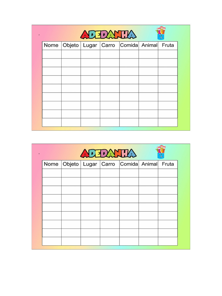 Adedonha | PDF