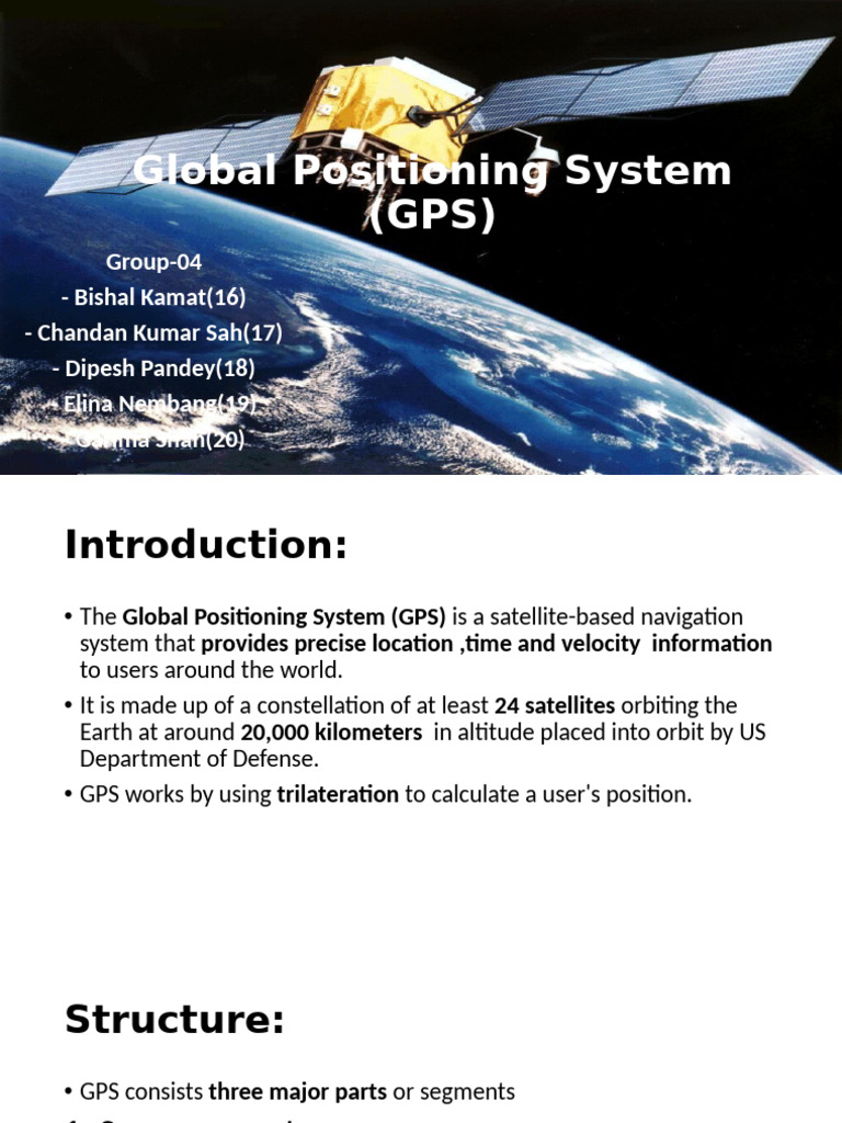 Global Positioning System | PDF | Global Positioning System | Surveying