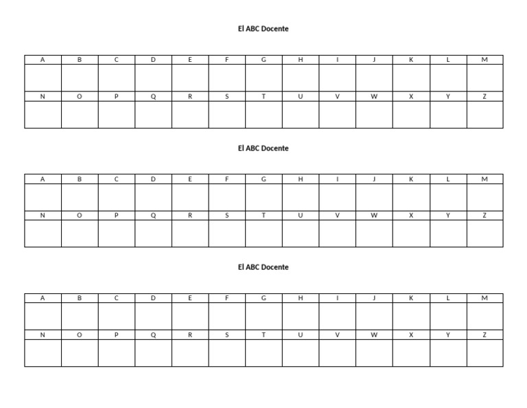 El ABC Docente | PDF