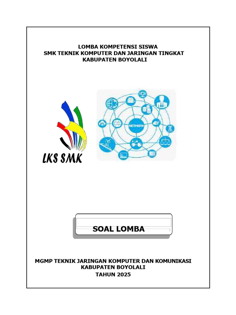Soal Lomba TJKT Fix | PDF | Public Key Certificate | Domain Name System