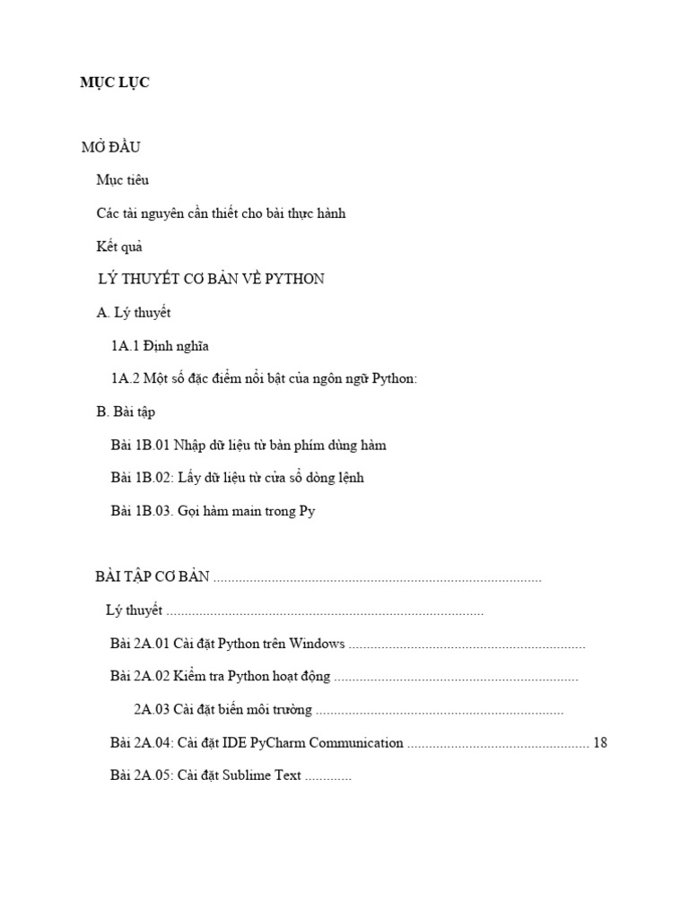 Bai Thuc Hanh Mon Thuc Hanh Voi Python 7238 | PDF