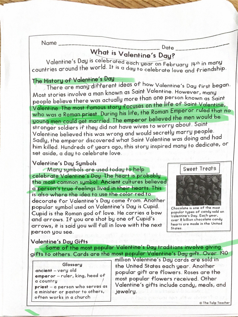 What Is Valentine's Day | PDF