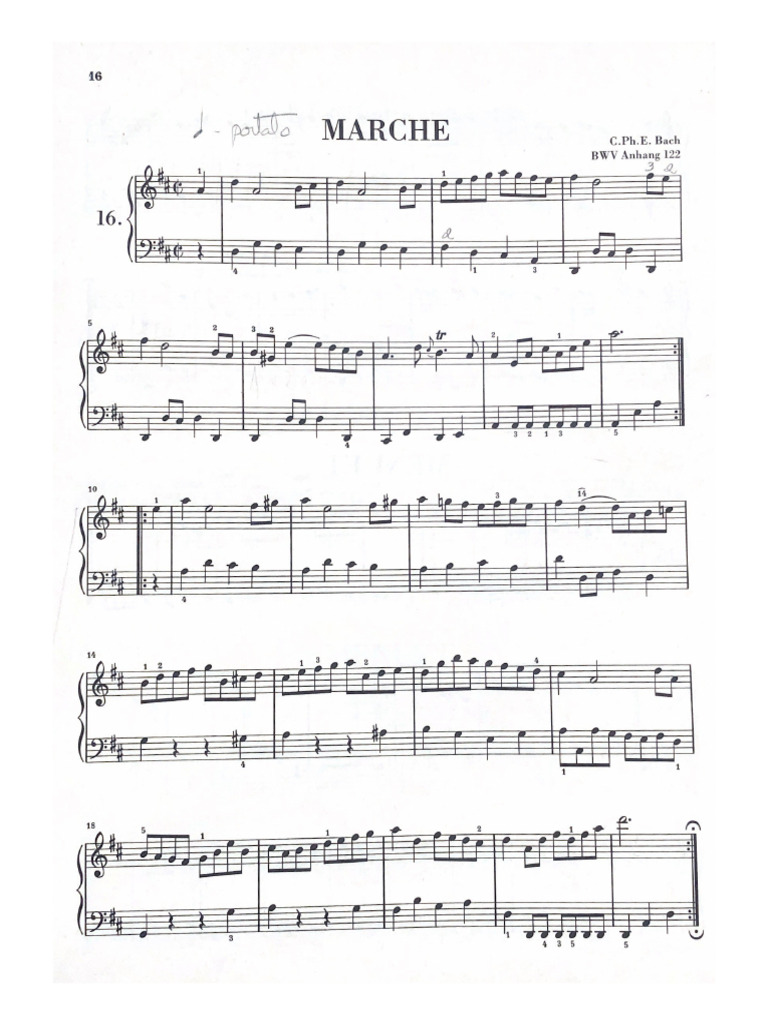 BWV Anhang 122 | PDF