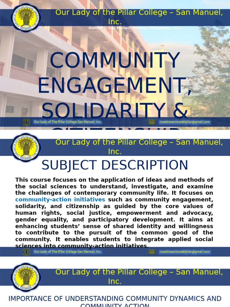 CESC - Copy of The Students | PDF | Community | Social Psychology