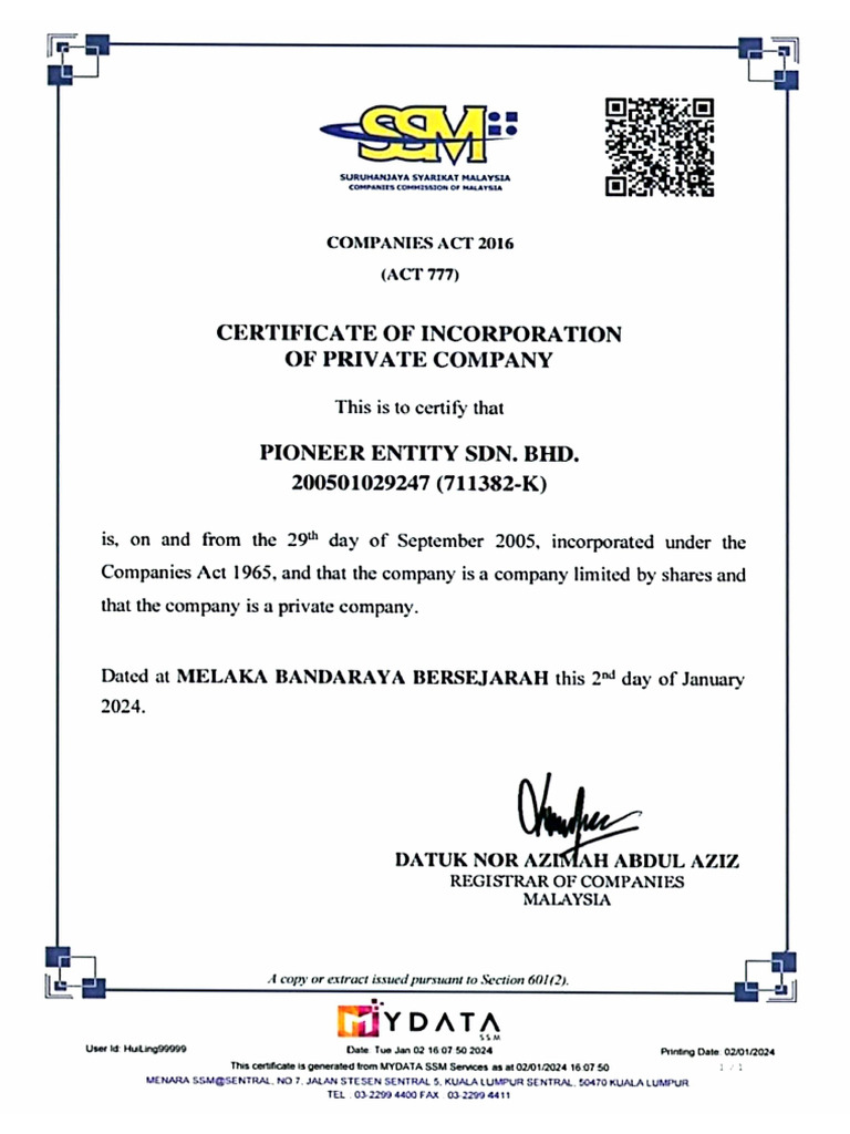 Lesen Perniagaan (S17-SSM) | PDF