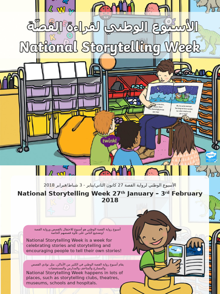 Ar T T 2567038 Eyfs National Storytelling Week Powerpoint Arabicenglish ...