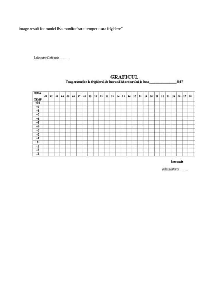 Monitorizare Temp - Frigider | PDF
