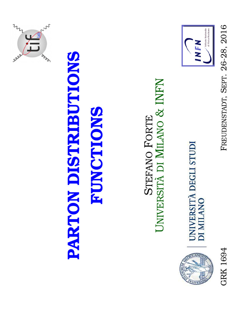 Parton Distribution Functions Pdf Quantum Chromodynamics Quantum Field Theory