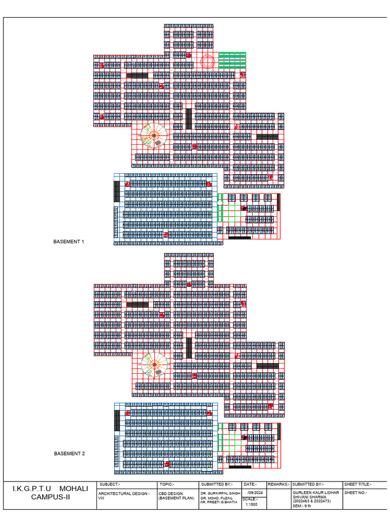 Basement Plan for CBD Design | PDF