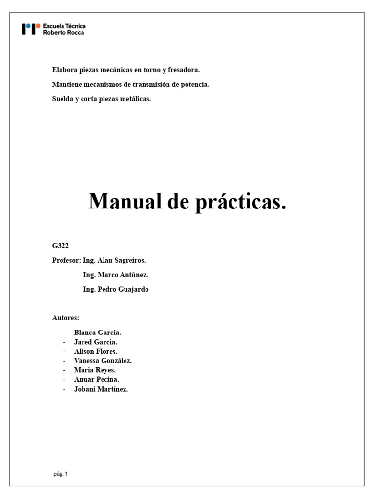 Manual ABP | PDF | Engranaje | Tornillo