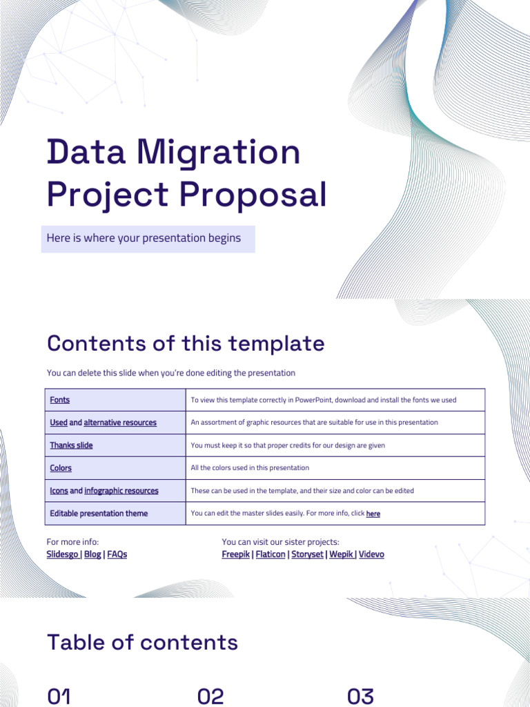 Data Migration Project Proposal Guide | PDF | Expense | Customer Relationship Management