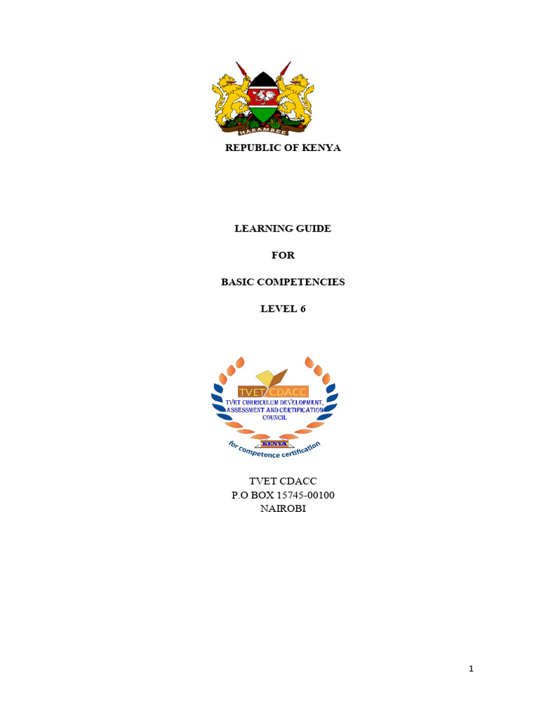 Employability Skills Learning Guide | PDF | Goal | Self Esteem