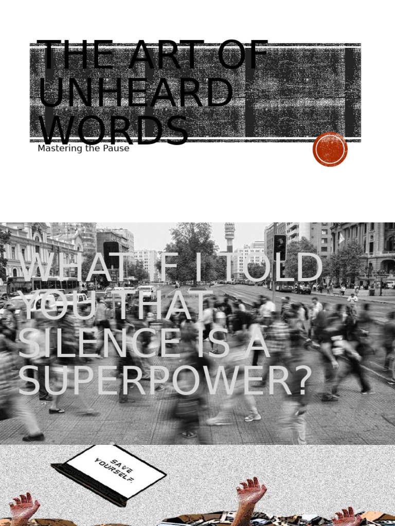 The Art of Unheard Words | PDF