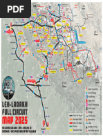 Ladakh Road Trip Map With Galwan 06.01.2025 | PDF
