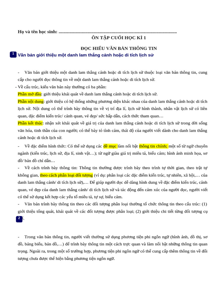 V9 - 2025 - ĐÁP ÁN và HƯỚNG DẪN LÀM VĂN - ÔN TẬP CUỐI HỌC KÌ 1 | PDF