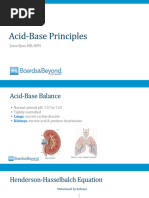 Acid-Base Compensation Cheat Sheet | PDF