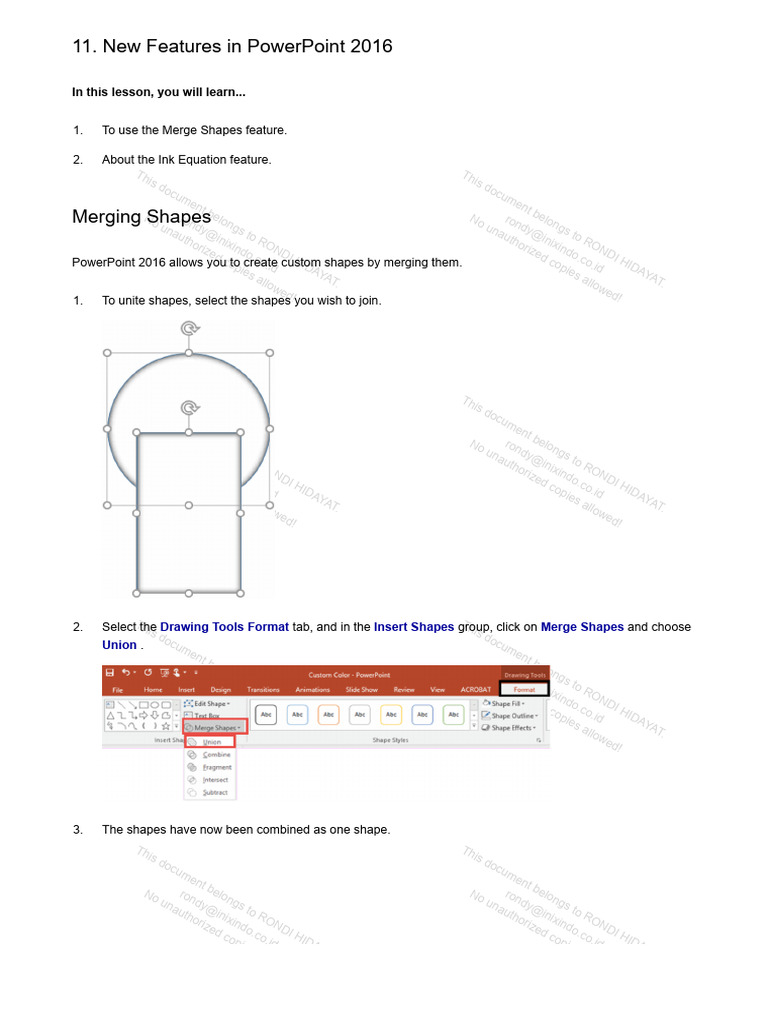 New Features in PowerPoint 2016 | PDF | Input/Output | Computing