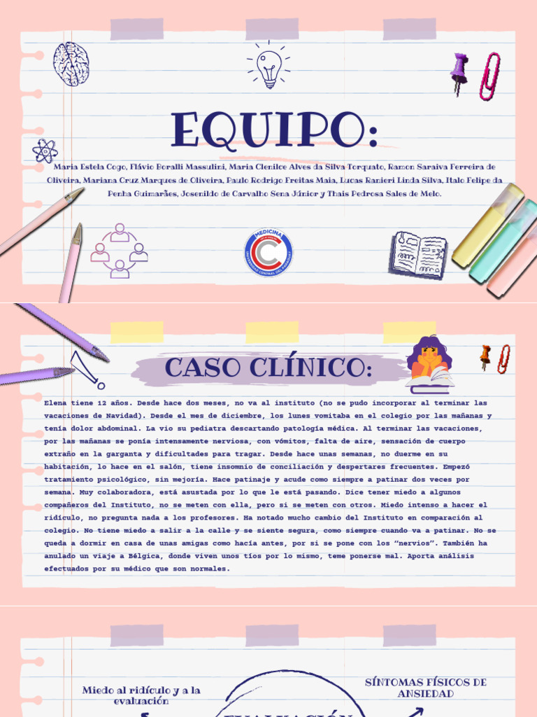 Documento de Ramon Saraiva | PDF | Ansiedad | Manual Diagnóstico y Estadístico de los Trastornos ...