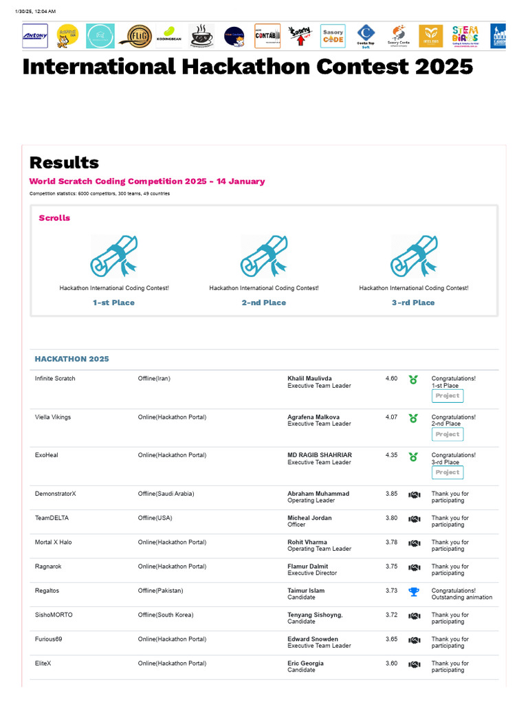 Hackathon 2025 | PDF
