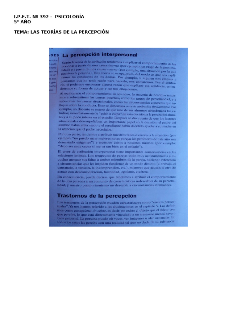 Teorías de La Percepción (Gestalt) | PDF