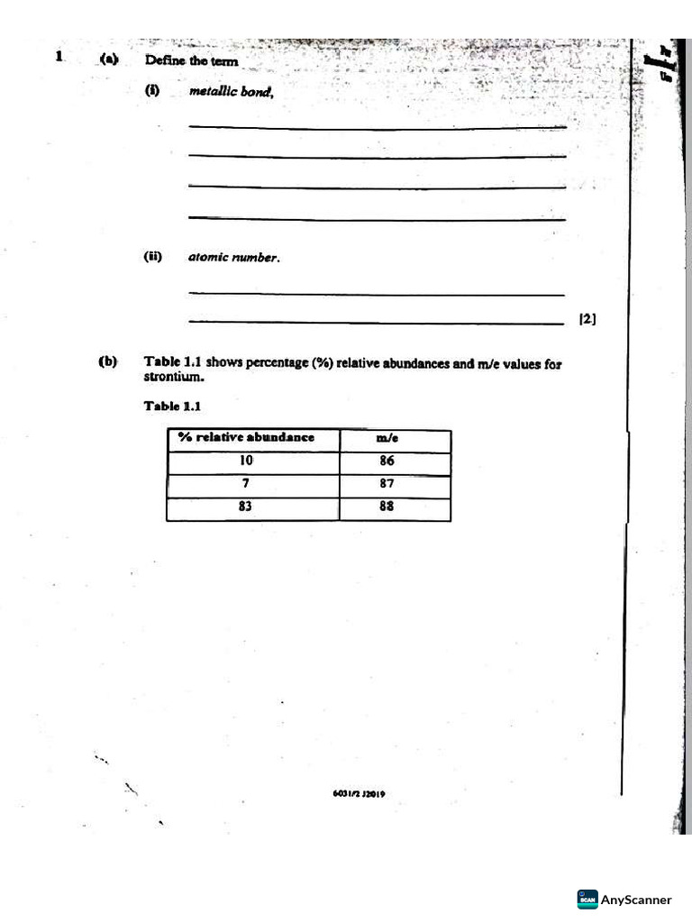Chem Homework-1 | PDF