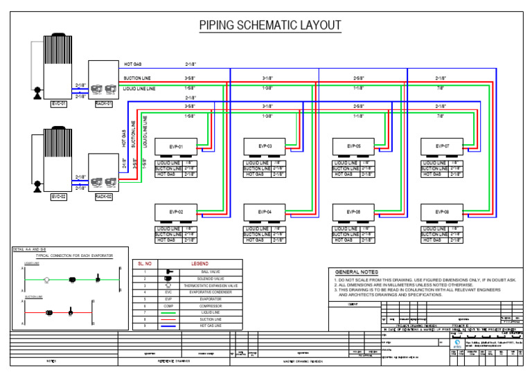 Single Line Piping Diagram (4) | PDF | Chemical Engineering | Liquids
