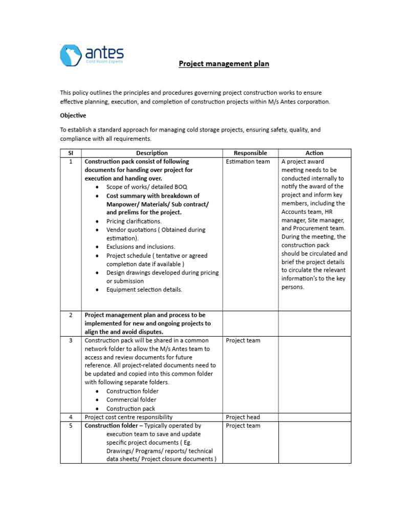 Construction Project Guidelines | PDF | Project Management | Business