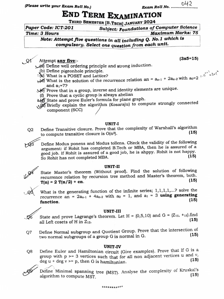 Sem_3_Major (1) | PDF | Process (Computing) | Method (Computer Programming)