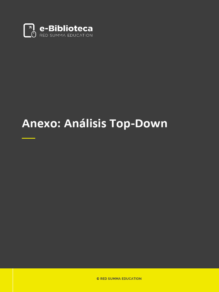 Análisis top down | PDF | Inversiones | Macroeconómica
