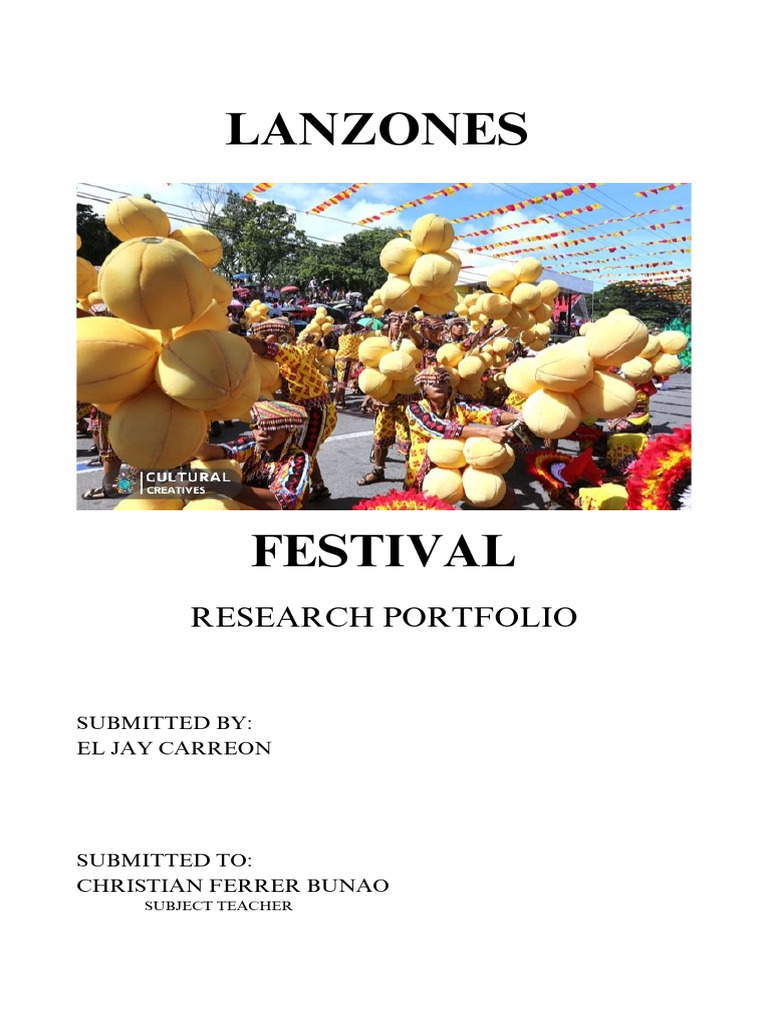 Lanzones Festival | PDF | Festival | Costume