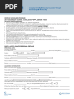 Parent Declaration for GETFund Scholarship | PDF