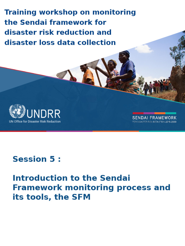Monitoring The Sendai Framework For Disaster Risk Reduction | PDF ...