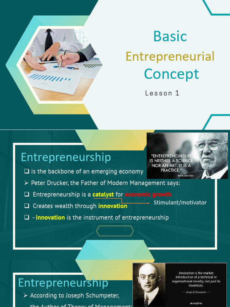 TLE8 3Qtr Lesson-1 Basic-Entrepreneurial-Concept | PDF ...