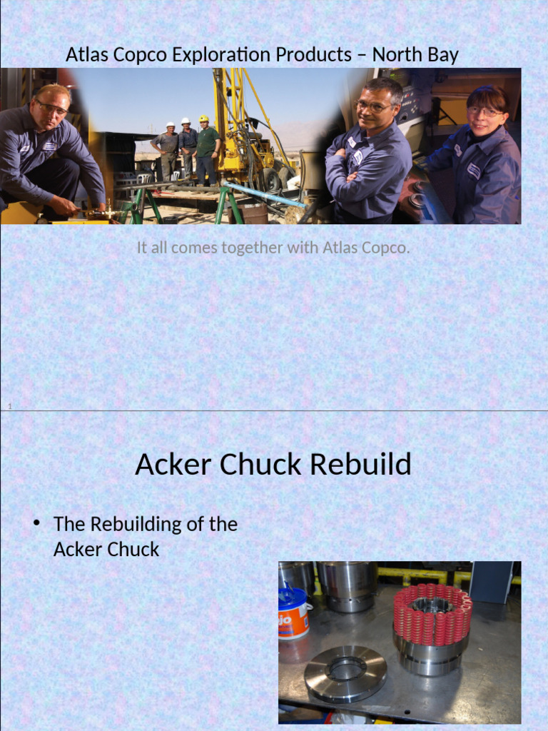 Acker Chuck Rebuild Guide | PDF