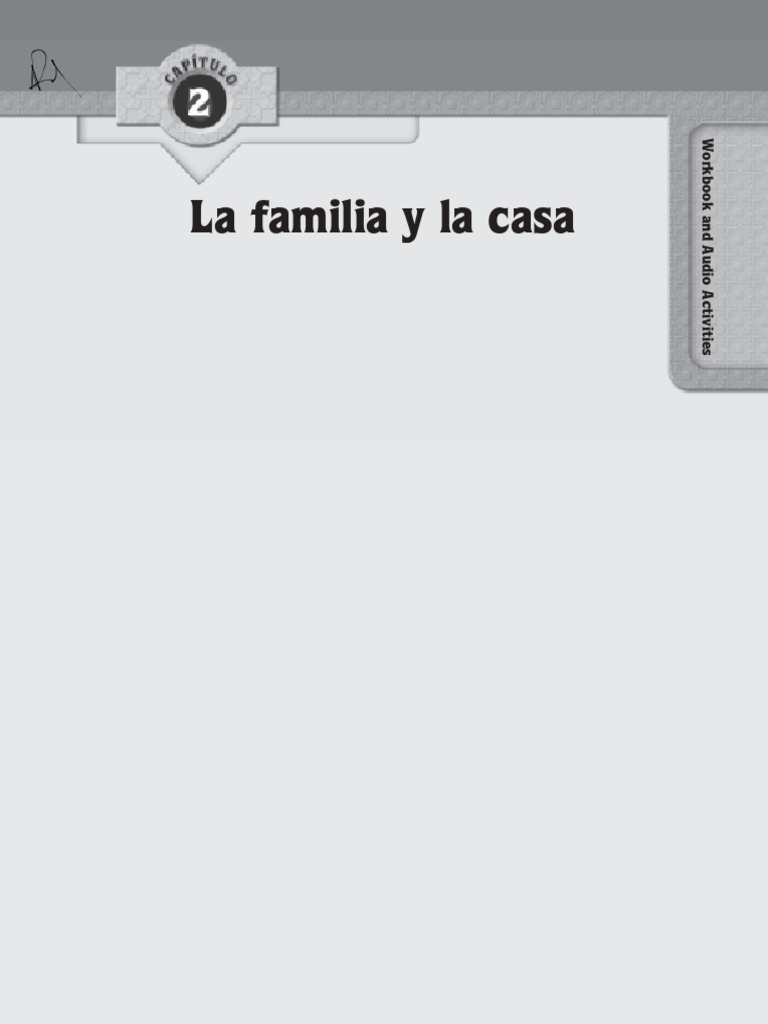 Spanish Workbook | PDF