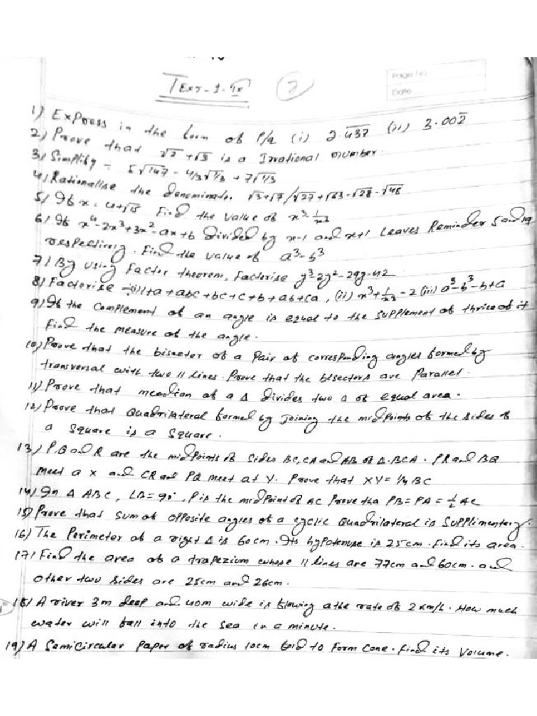 Maths Tution Sets | PDF