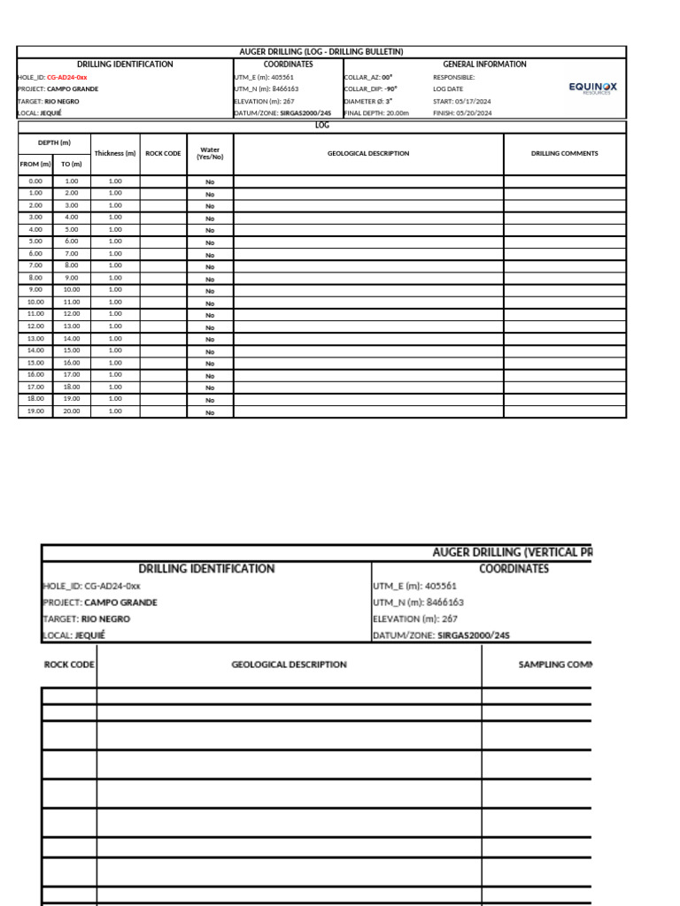 CG AD24 XX Database Template | PDF | Materials | Chemical Substances