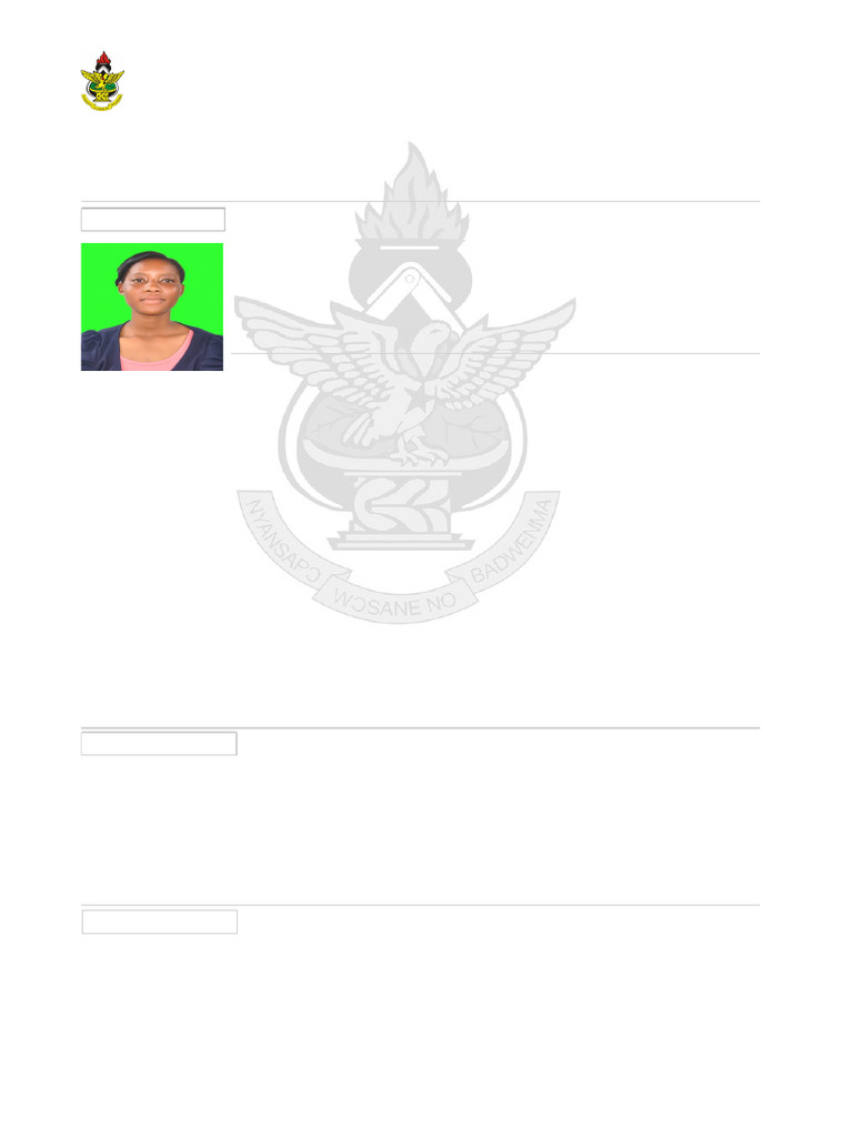 KNUST Admission Application 2025 | PDF | Qualifications