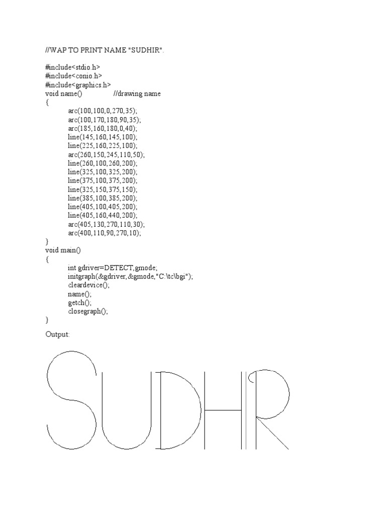 Computer Graphics Practical File | PDF | Cartesian Coordinate System ...