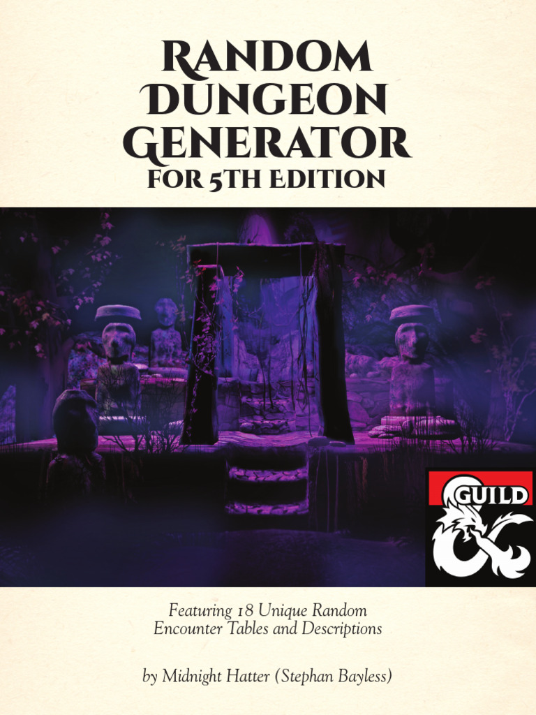 DMs Guild - Random Dungeon Generator For 5th Edition (v1.2) | PDF ...