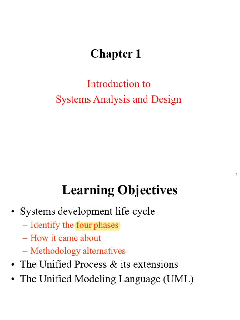 Systems Analysis and Design Overview | PDF | Software Development ...
