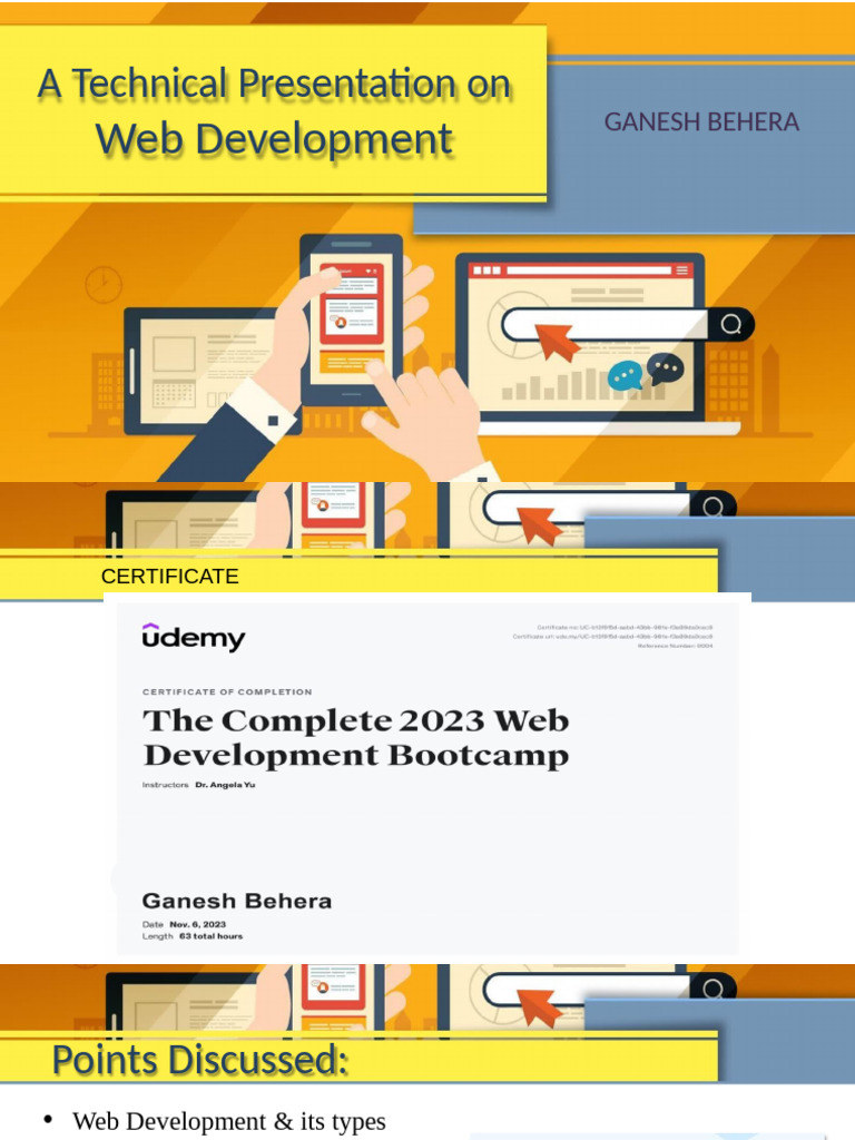 Internship | PDF | World Wide Web | Internet & Web