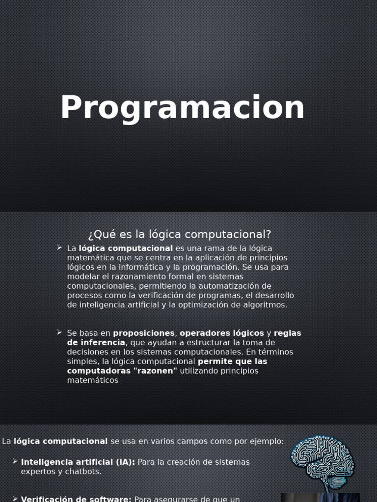 Proyecto Programacion 2B | PDF | Proposición | Lógica