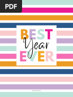 2025 Quarterly Resolutions Tracker | PDF